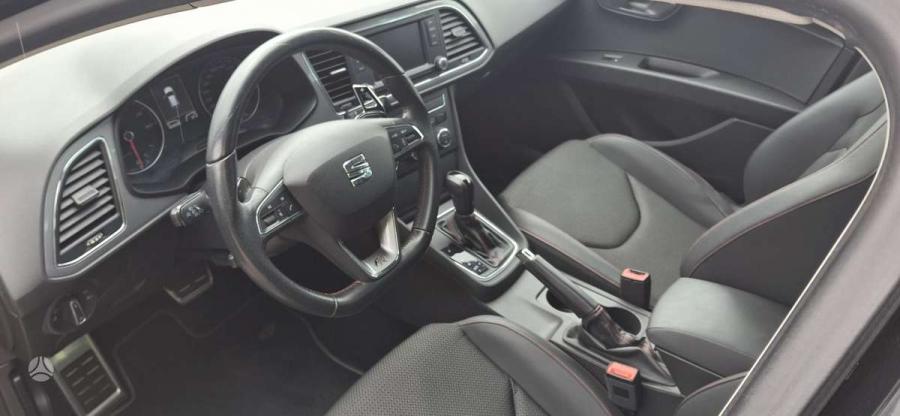 Black SEAT Leon 2013 in Kaunas, with an engine capacity of 1.80 L and mileage of 165 thousand km for 7090 €, photo 14 on AUTOMOTO.COM.LV