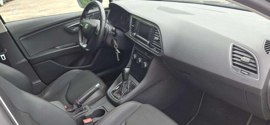 Black SEAT Leon 2013 in Kaunas, with an engine capacity of 1.80 L and mileage of 165 thousand km for 7090 €, photo 17 on AUTOMOTO.COM.LV
