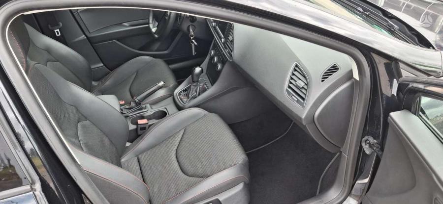 Black SEAT Leon 2013 in Kaunas, with an engine capacity of 1.80 L and mileage of 165 thousand km for 7090 €, photo 18 on AUTOMOTO.COM.LV