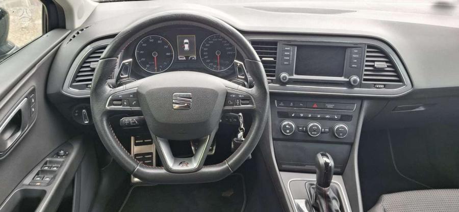 Black SEAT Leon 2013 in Kaunas, with an engine capacity of 1.80 L and mileage of 165 thousand km for 7090 €, photo 19 on AUTOMOTO.COM.LV