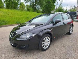 Black SEAT Leon 2013 in Alytus, with an engine capacity of 1.20 L and mileage of 219 thousand km for 3190 €, photo  on AUTOMOTO.COM.LV