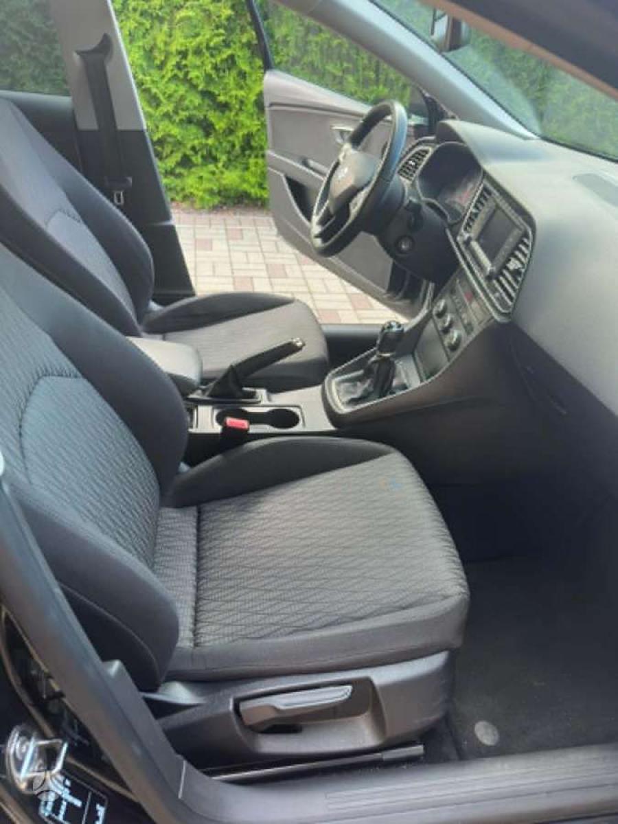 Black SEAT Leon 2013 in Ariogala, with an engine capacity of 1.60 L and mileage of 240 thousand km for 5000 €, photo 8 on AUTOMOTO.COM.LV