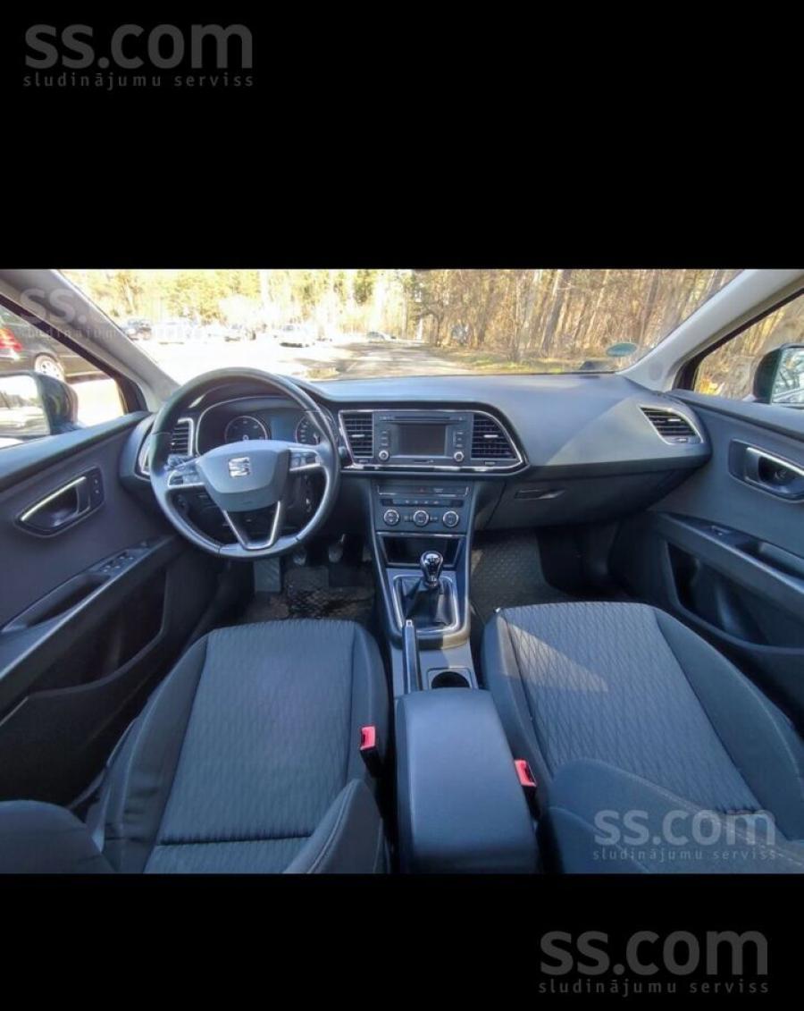 Melns SEAT Leon 2014 Jūrmala, ar dzinēja tilpumu 1.60 L un nobraukumu 193 tūkst. km par 4500 €, foto 2 vietnē AUTOMOTO.COM.LV