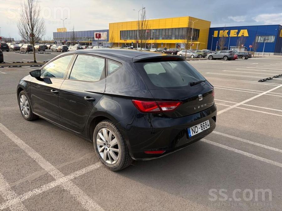 Melns SEAT Leon 2014 Rīga, ar dzinēja tilpumu 1.60 L un nobraukumu 262 tūkst. km par 4400 €, foto 4 vietnē AUTOMOTO.COM.LV