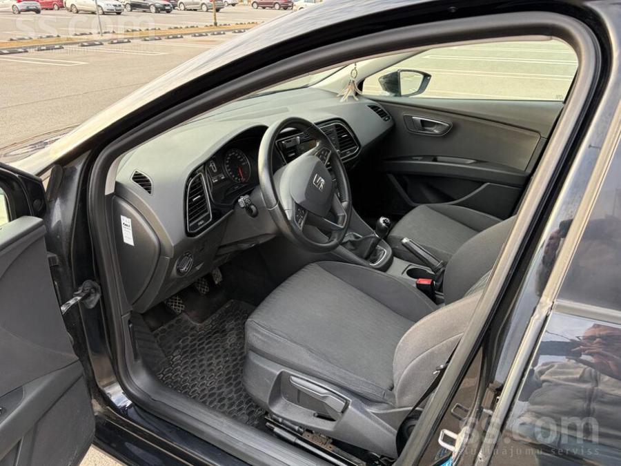 Melns SEAT Leon 2014 Rīga, ar dzinēja tilpumu 1.60 L un nobraukumu 262 tūkst. km par 4400 €, foto 9 vietnē AUTOMOTO.COM.LV
