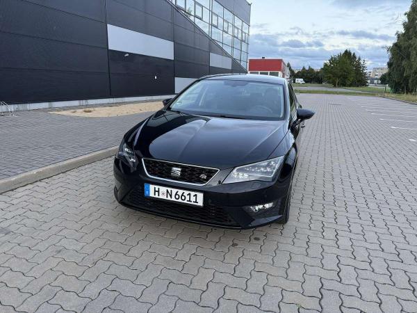 Black SEAT Leon 2014 in Kupiskis, with an engine capacity of 1.97 L and mileage of 142 thousand km for 7700 €, photo 9 on AUTOMOTO.COM.LV