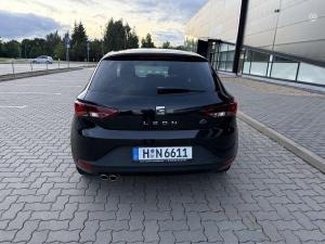 Black SEAT Leon 2014 in Kupiskis, with an engine capacity of 1.97 L and mileage of 142 thousand km for 7700 €, photo 15 on AUTOMOTO.COM.LV