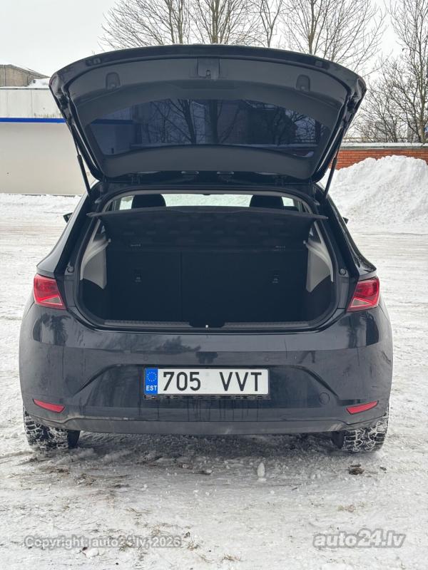 Black SEAT Leon 2015 in Tallinn, with an engine capacity of 1.20 L and mileage of 203 thousand km for 8000 €, photo 9 on AUTOMOTO.COM.LV