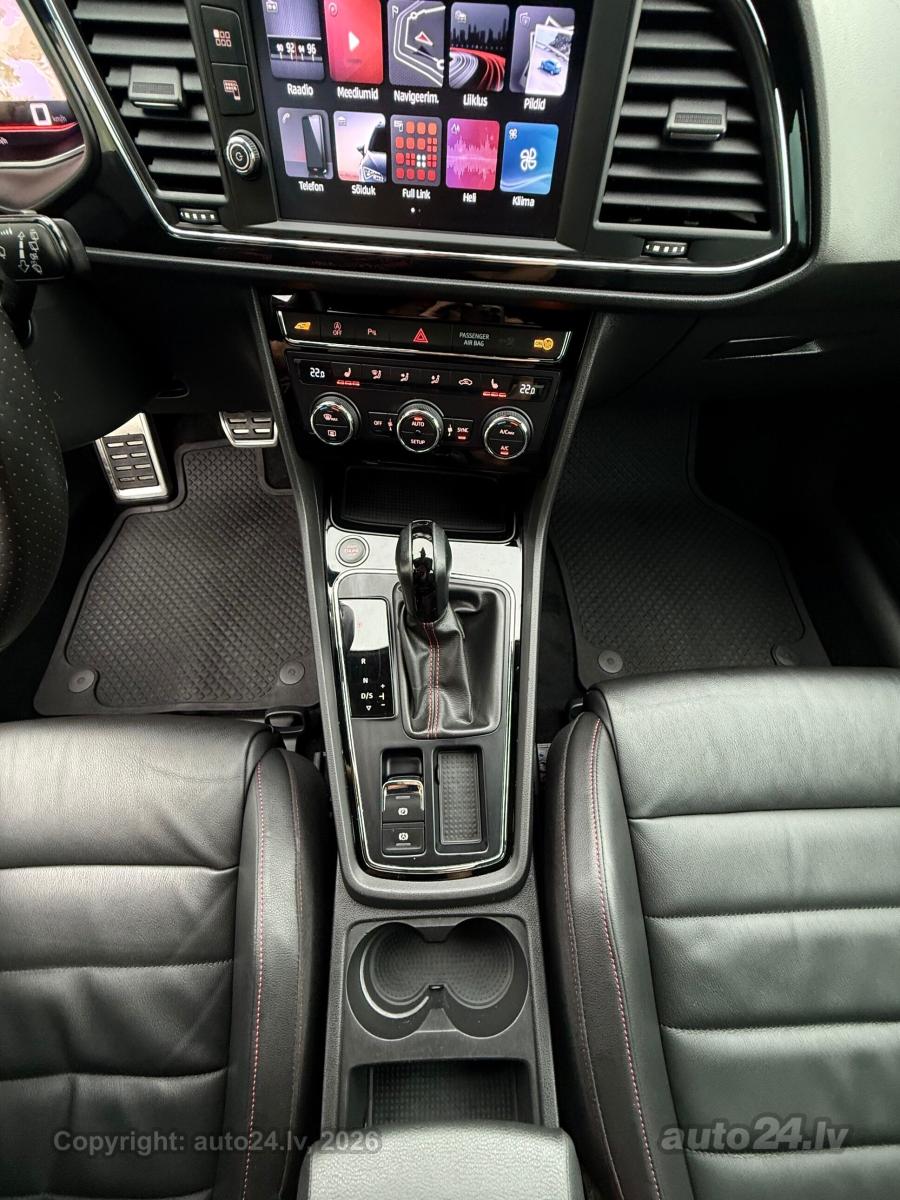 Melns SEAT Leon 2018 Tartu, ar dzinēja tilpumu 2.00 L un nobraukumu 218 tūkst. km par 11699 €, foto 11 vietnē AUTOMOTO.COM.LV