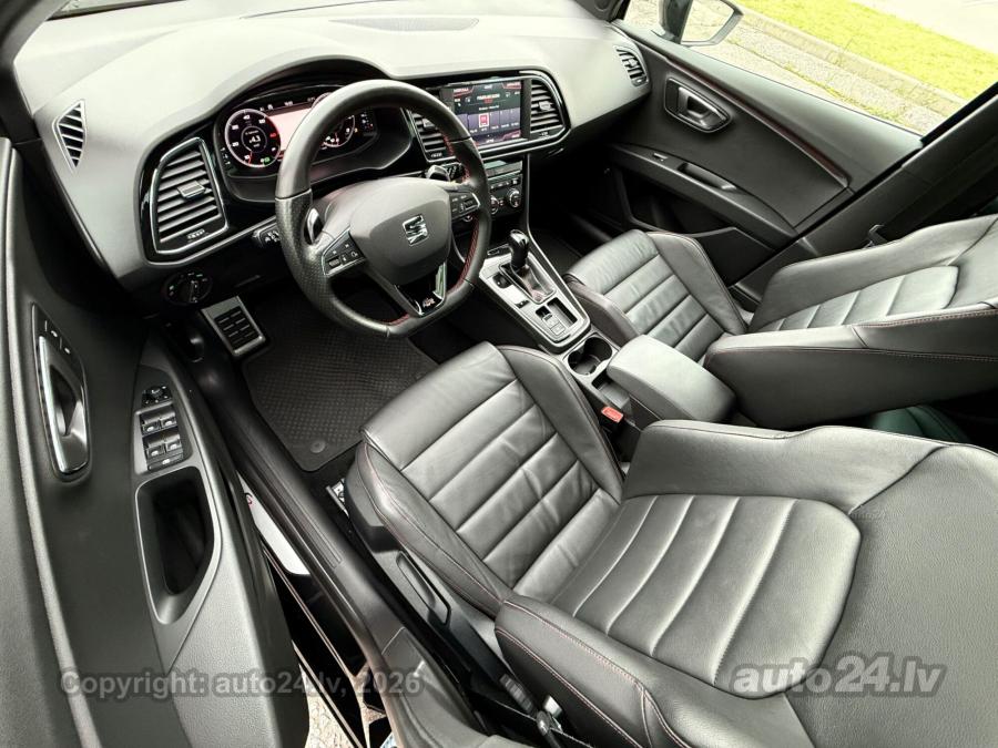 Melns SEAT Leon 2018 Tartu, ar dzinēja tilpumu 2.00 L un nobraukumu 218 tūkst. km par 11699 €, foto 16 vietnē AUTOMOTO.COM.LV