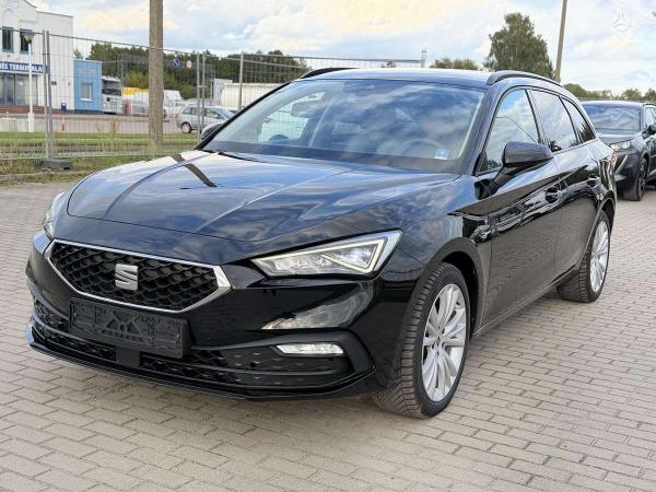 Melns SEAT Leon 2022 Marijampole, ar dzinēja tilpumu 1.50 L un nobraukumu 155 tūkst. km par 13552 €, foto 1 vietnē AUTOMOTO.COM.LV