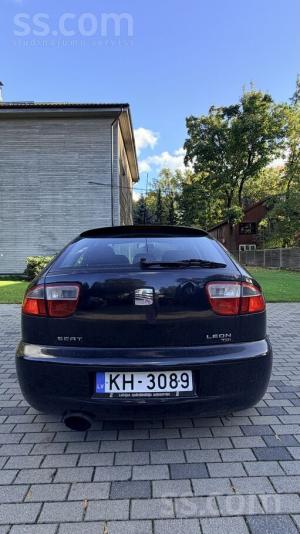 Melns SEAT Leon 2004 Rīga, ar dzinēja tilpumu 1.90 L un nobraukumu 374 tūkst. km par 600 €, foto 14 vietnē AUTOMOTO.COM.LV