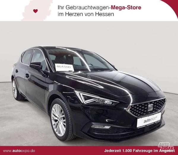 Black SEAT Leon 2022 in Kaunas, with an engine capacity of 2.00 L and mileage of 62 thousand km for 24347 €, photo 1 on AUTOMOTO.COM.LV