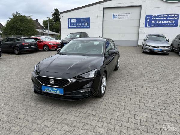 Melns SEAT Leon 2022 Kauņa, ar dzinēja tilpumu 2.00 L un nobraukumu 79 tūkst. km par 22169 €, foto 1 vietnē AUTOMOTO.COM.LV