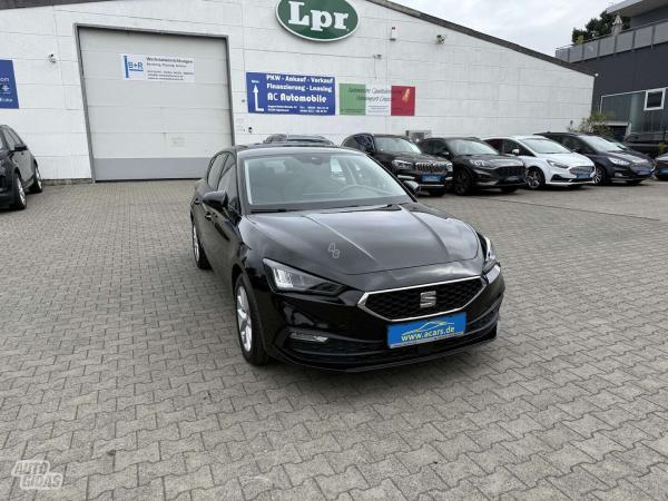 Melns SEAT Leon 2022 Kauņa, ar dzinēja tilpumu 2.00 L un nobraukumu 79 tūkst. km par 22169 €, foto 2 vietnē AUTOMOTO.COM.LV