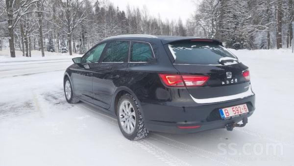 Melns SEAT Leon 2014 Alūksne, ar dzinēja tilpumu 1.60 L un nobraukumu 0 tūkst. km par 5400 €, foto 6 vietnē AUTOMOTO.COM.LV