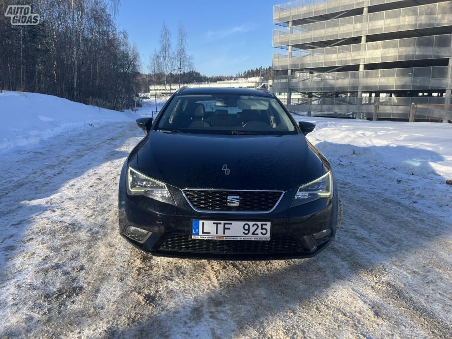 Black SEAT Leon 2014 in Vilnius, with an engine capacity of 1.60 L and mileage of 257 thousand km for 7300 €, photo 3 on AUTOMOTO.COM.LV