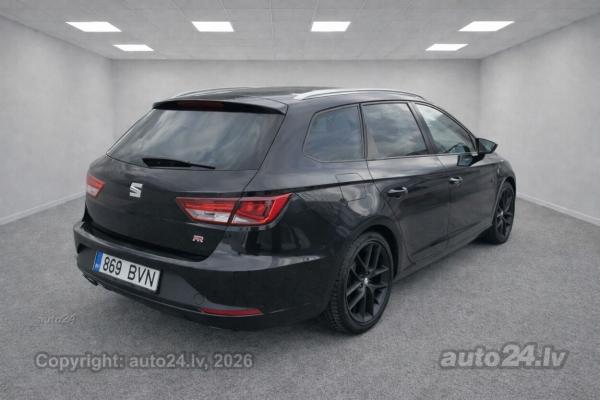 Black SEAT Leon 2014 in Tartu, with an engine capacity of 2.00 L and mileage of 202 thousand km for 8300 €, photo 7 on AUTOMOTO.COM.LV