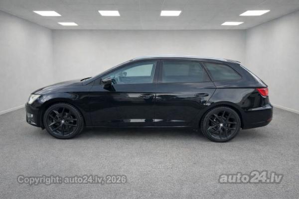 Black SEAT Leon 2014 in Tartu, with an engine capacity of 2.00 L and mileage of 202 thousand km for 8300 €, photo 8 on AUTOMOTO.COM.LV