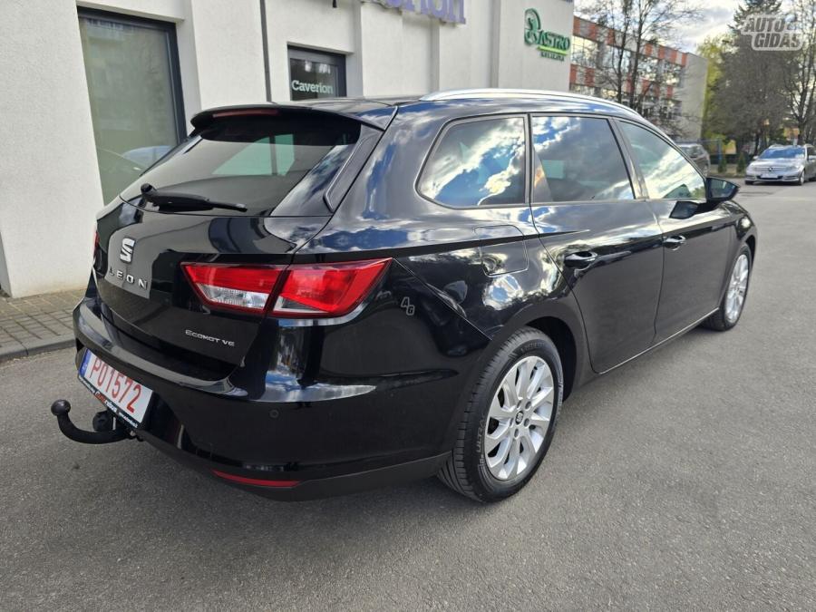 Black SEAT Leon 2014 in Kaunas, with an engine capacity of 1.60 L and mileage of 247 thousand km for 5950 €, photo 6 on AUTOMOTO.COM.LV