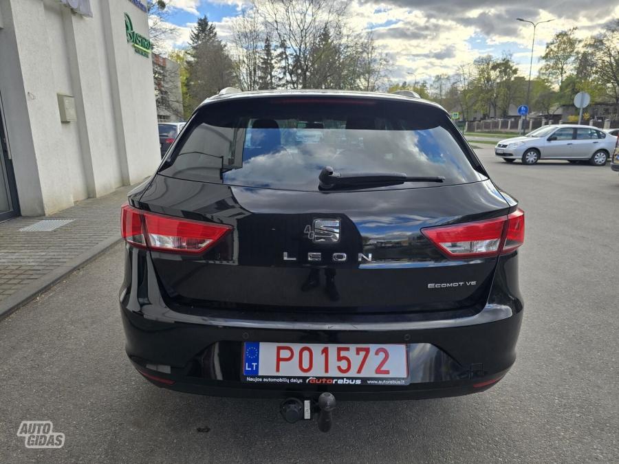 Black SEAT Leon 2014 in Kaunas, with an engine capacity of 1.60 L and mileage of 247 thousand km for 5950 €, photo 7 on AUTOMOTO.COM.LV