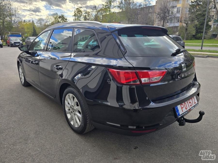 Black SEAT Leon 2014 in Kaunas, with an engine capacity of 1.60 L and mileage of 247 thousand km for 5950 €, photo 8 on AUTOMOTO.COM.LV