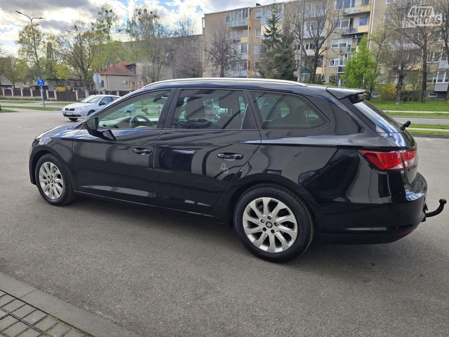 Black SEAT Leon 2014 in Kaunas, with an engine capacity of 1.60 L and mileage of 247 thousand km for 5950 €, photo 9 on AUTOMOTO.COM.LV
