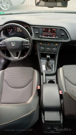 Black SEAT Leon 2014 in Tartu, with an engine capacity of 2.00 L and mileage of 236 thousand km for 8999 €, photo 15 on AUTOMOTO.COM.LV