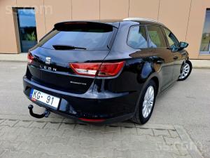 Black SEAT Leon 2014 in Tukums, with an engine capacity of 1.60 L and mileage of 328 thousand km for 4500 €, photo 7 on AUTOMOTO.COM.LV
