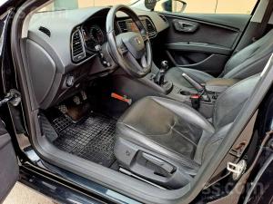 Black SEAT Leon 2014 in Tukums, with an engine capacity of 1.60 L and mileage of 328 thousand km for 4500 €, photo 12 on AUTOMOTO.COM.LV