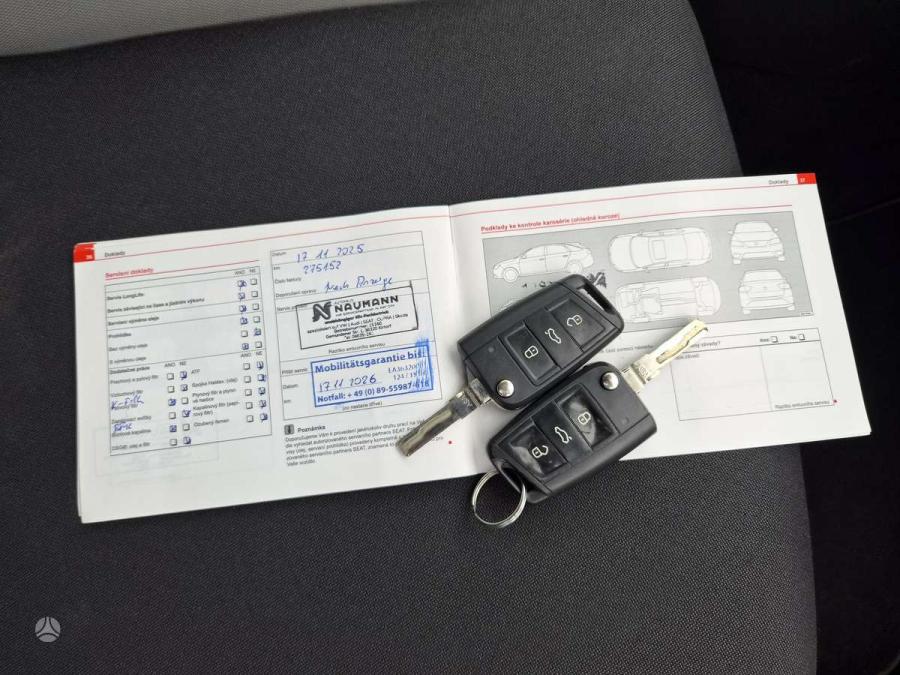 Black SEAT Leon 2014 in Pasvalys, with an engine capacity of 1.60 L and mileage of 286 thousand km for 5200 €, photo 15 on AUTOMOTO.COM.LV