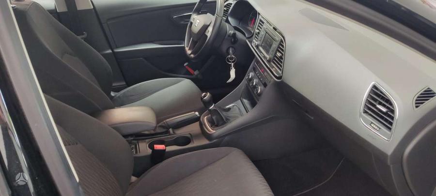 Melns SEAT Leon 2014 Kauņa, ar dzinēja tilpumu 1.60 L un nobraukumu 354 tūkst. km par 4400 €, foto 10 vietnē AUTOMOTO.COM.LV