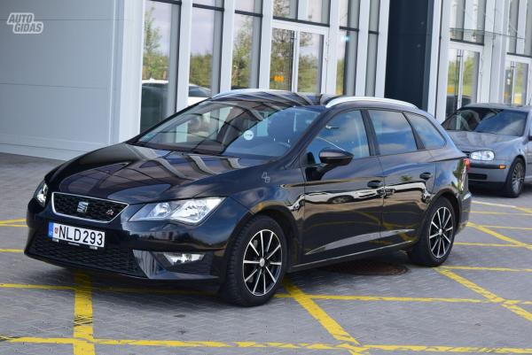 Melns SEAT Leon 2014 Viļņa, ar dzinēja tilpumu 2.00 L un nobraukumu 240 tūkst. km par 8250 €, foto 1 vietnē AUTOMOTO.COM.LV