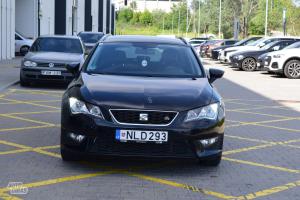 Black SEAT Leon 2014 in Vilnius, with an engine capacity of 2.00 L and mileage of 240 thousand km for 8250 €, photo 3 on AUTOMOTO.COM.LV