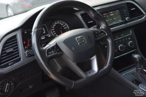 Black SEAT Leon 2014 in Vilnius, with an engine capacity of 2.00 L and mileage of 240 thousand km for 8250 €, photo 12 on AUTOMOTO.COM.LV