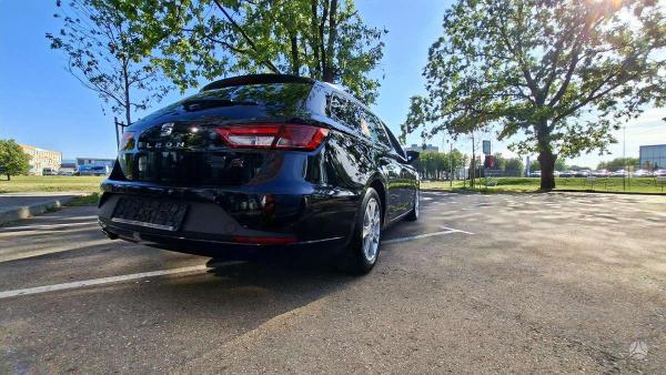 Black SEAT Leon 2014 in Kaunas, with an engine capacity of 1.97 L and mileage of 228 thousand km for 5999 €, photo 9 on AUTOMOTO.COM.LV