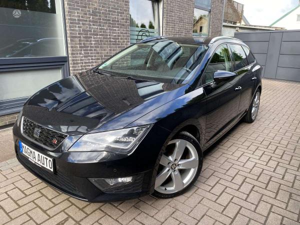 Black SEAT Leon 2014 in Marijampole, with an engine capacity of 1.97 L and mileage of 244 thousand km for 7950 €, photo 9 on AUTOMOTO.COM.LV