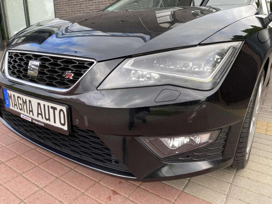 Black SEAT Leon 2014 in Marijampole, with an engine capacity of 1.97 L and mileage of 244 thousand km for 7950 €, photo 11 on AUTOMOTO.COM.LV