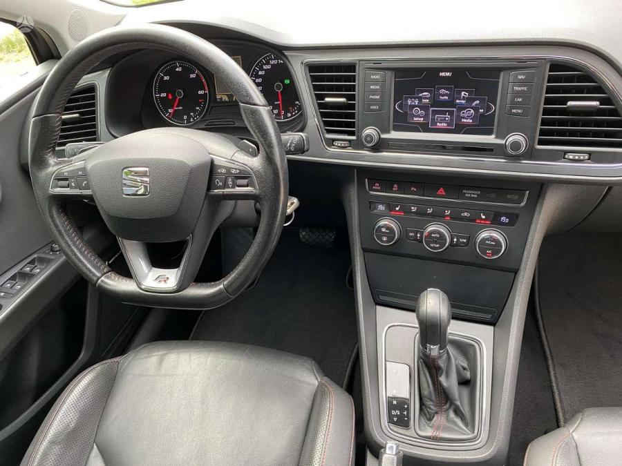 Black SEAT Leon 2014 in Marijampole, with an engine capacity of 1.97 L and mileage of 244 thousand km for 7950 €, photo 20 on AUTOMOTO.COM.LV