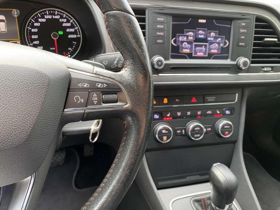 Black SEAT Leon 2014 in Marijampole, with an engine capacity of 1.97 L and mileage of 244 thousand km for 7950 €, photo 26 on AUTOMOTO.COM.LV