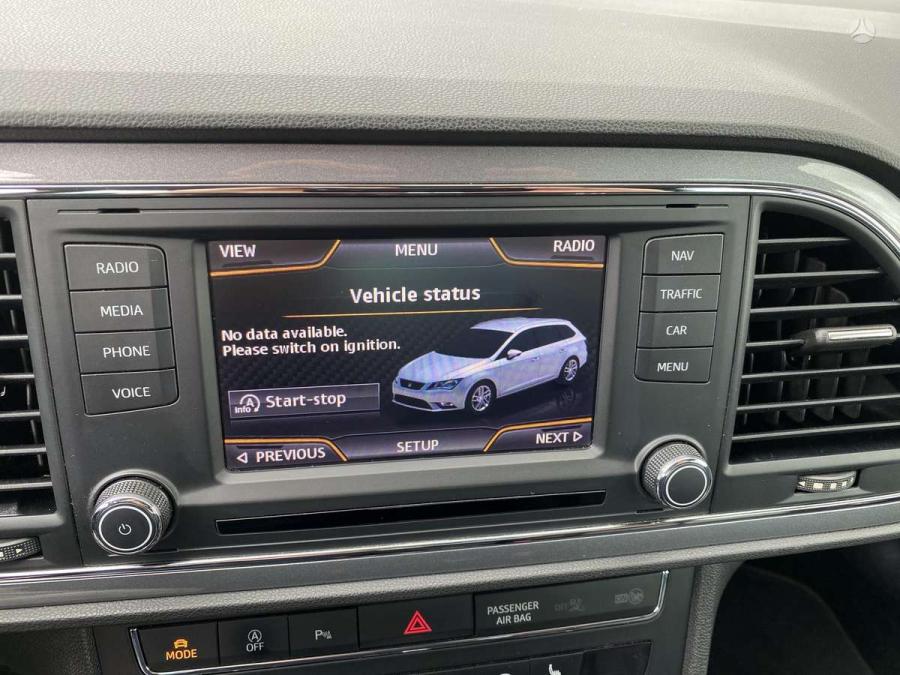 Black SEAT Leon 2014 in Marijampole, with an engine capacity of 1.97 L and mileage of 244 thousand km for 7950 €, photo 32 on AUTOMOTO.COM.LV