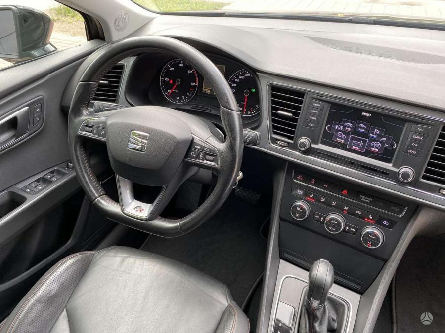 Black SEAT Leon 2014 in Marijampole, with an engine capacity of 1.97 L and mileage of 244 thousand km for 7950 €, photo 43 on AUTOMOTO.COM.LV