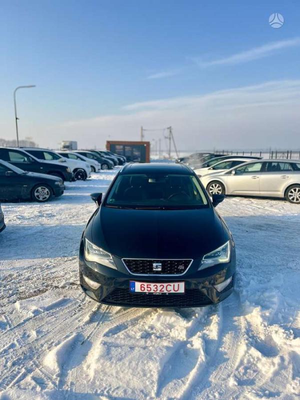 Melns SEAT Leon 2015 Kauņa, ar dzinēja tilpumu 1.97 L un nobraukumu 192 tūkst. km par 8999 €, foto 2 vietnē AUTOMOTO.COM.LV