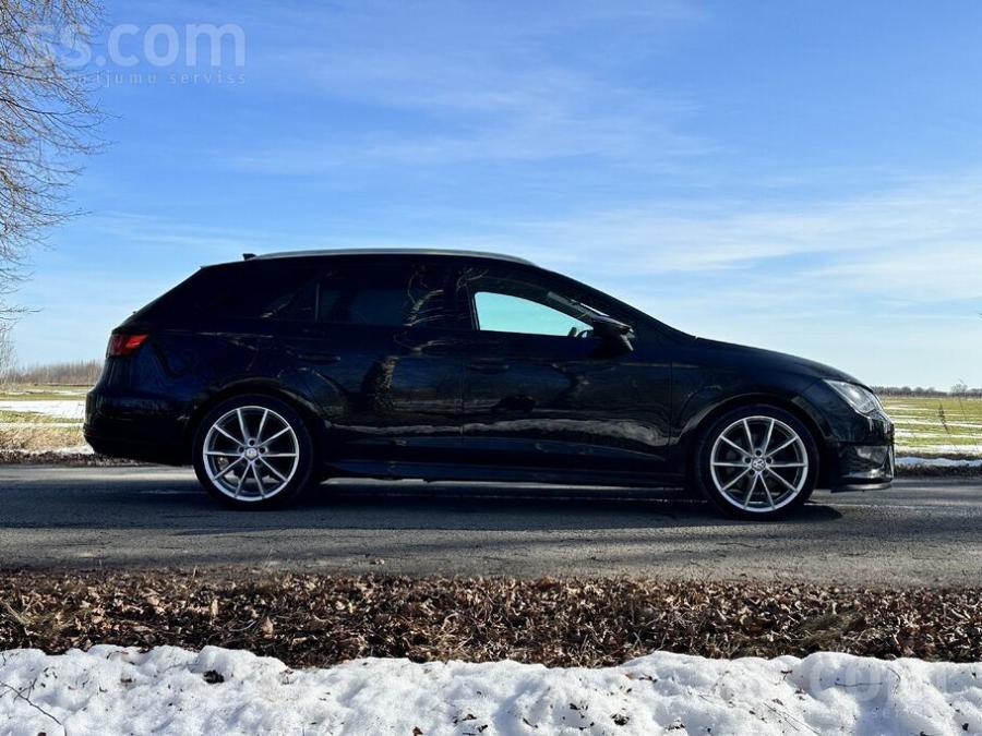 Melns SEAT Leon 2015 Tukums, ar dzinēja tilpumu 2.00 L un nobraukumu 178 tūkst. km par 8290 €, foto 6 vietnē AUTOMOTO.COM.LV