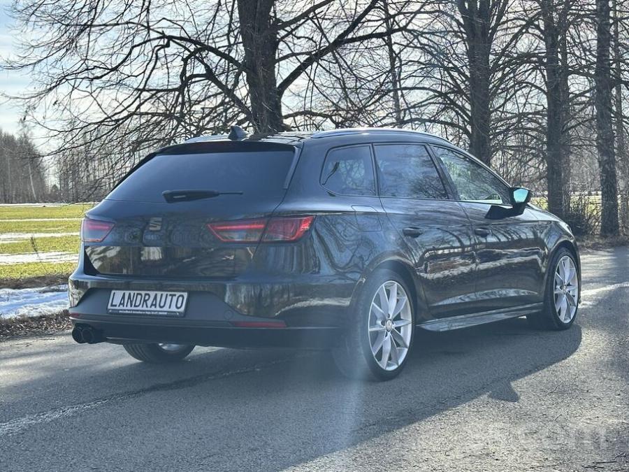 Melns SEAT Leon 2015 Tukums, ar dzinēja tilpumu 2.00 L un nobraukumu 178 tūkst. km par 8290 €, foto 7 vietnē AUTOMOTO.COM.LV