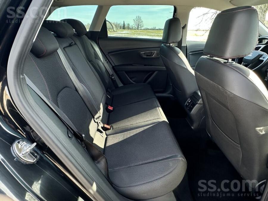 Melns SEAT Leon 2015 Tukums, ar dzinēja tilpumu 2.00 L un nobraukumu 178 tūkst. km par 8290 €, foto 13 vietnē AUTOMOTO.COM.LV