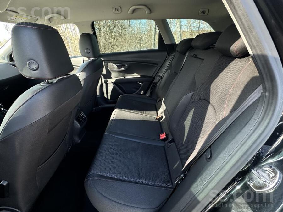 Melns SEAT Leon 2015 Tukums, ar dzinēja tilpumu 2.00 L un nobraukumu 178 tūkst. km par 8290 €, foto 15 vietnē AUTOMOTO.COM.LV