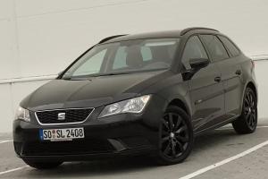 Black SEAT Leon 2015 in Riga, with an engine capacity of 1.60 L and mileage of 198 thousand km for 7650 €, photo 5 on AUTOMOTO.COM.LV