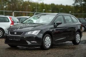 Melns SEAT Leon 2015 Liepāja, ar dzinēja tilpumu 1.60 L un nobraukumu 158 tūkst. km par 8350 €, foto  vietnē AUTOMOTO.COM.LV