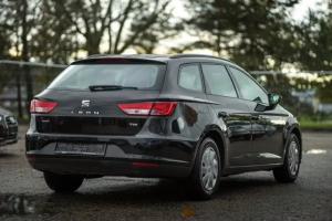Black SEAT Leon 2015 in Liepaja, with an engine capacity of 1.60 L and mileage of 158 thousand km for 8350 €, photo 5 on AUTOMOTO.COM.LV